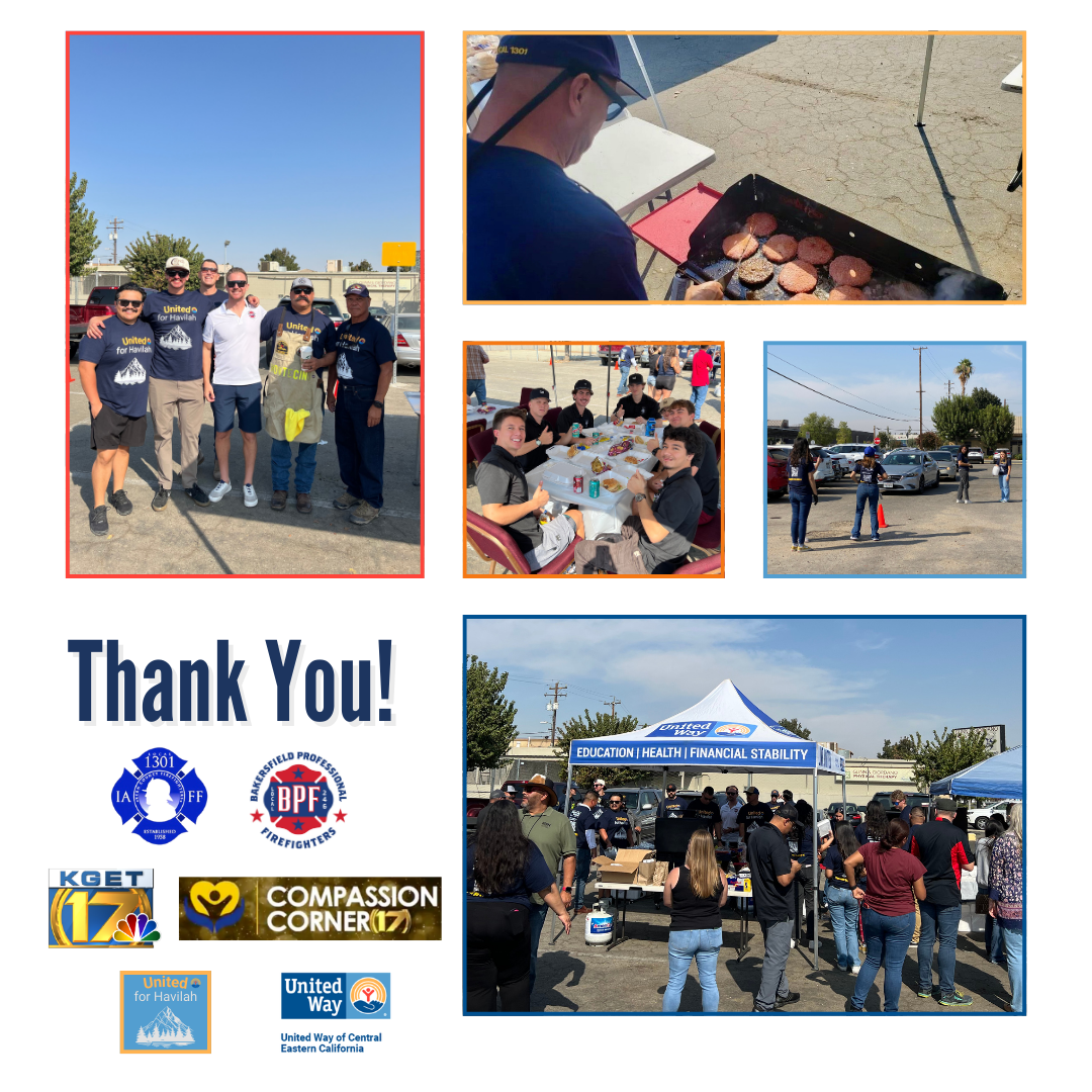 Borel Fire Relief – United Way of Central Eastern California